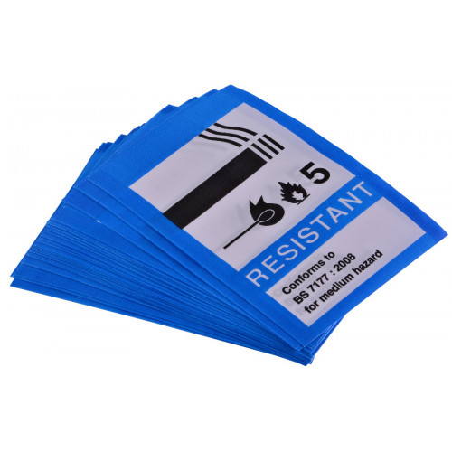 Peter Cook - DL9 - Medium Hazard CRIB5 Sew In Labels (Pack of 1000)