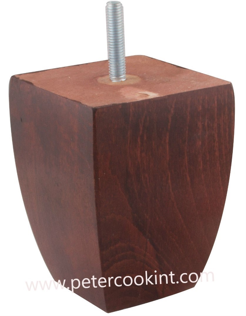 PCI - WFSC14601 - Mahogany Gloss Wooden Block Foot