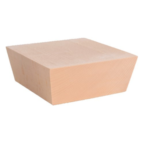 Peter Cook - WF80905 - Natural Gloss Wooden Block Foot