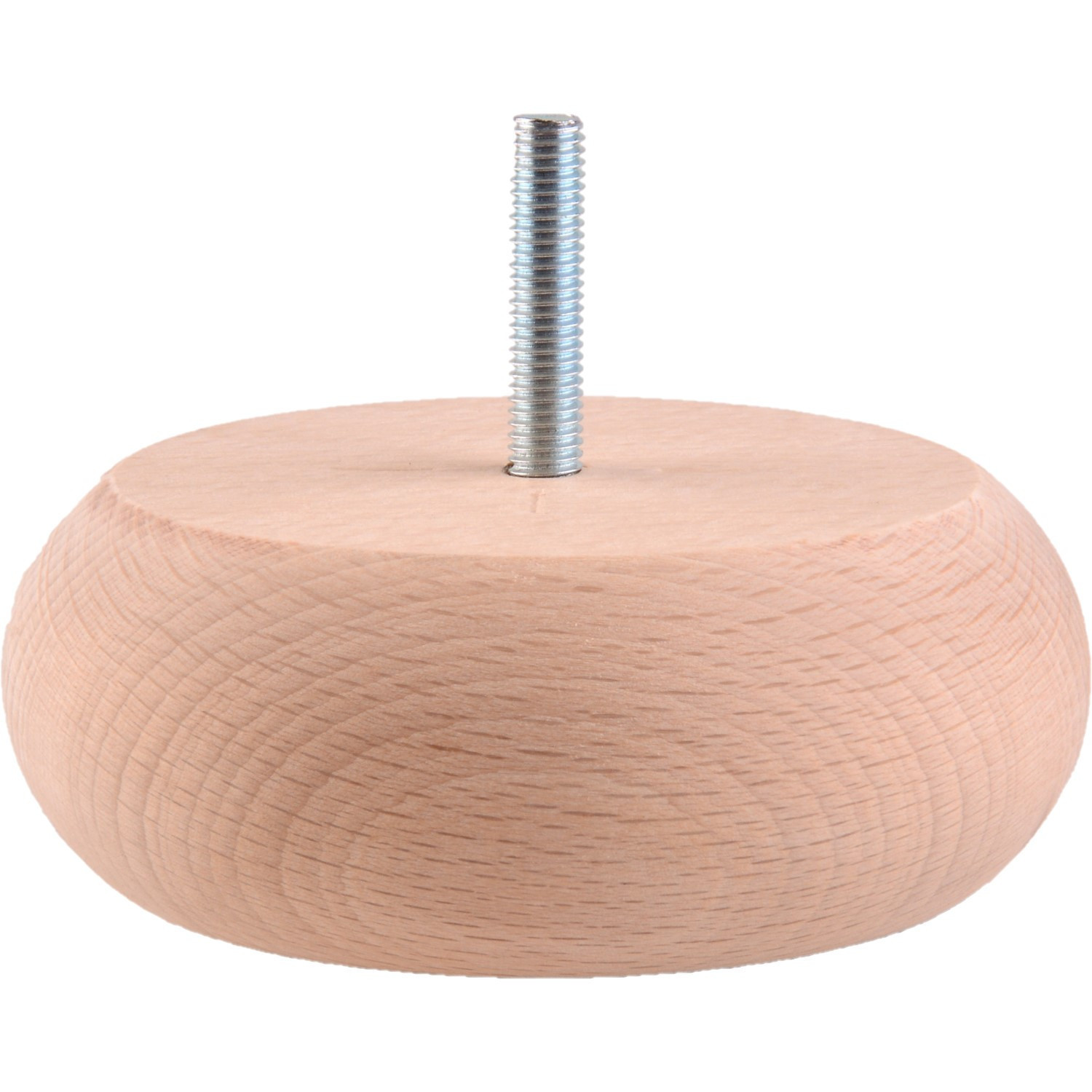 Peter Cook - WFA0210 - Sanded Unpolished Wooden Bun Foot