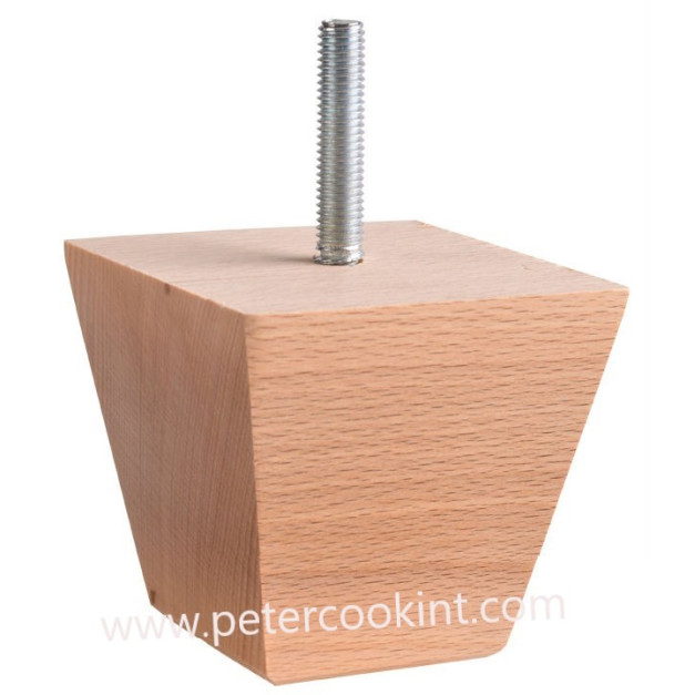 Peter Cook - WFR4805 - Natural Gloss Wooden Block Foot