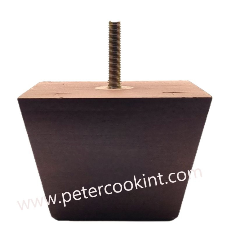 Peter Cook - WSR7101 - Mahogany Gloss Wooden Block Foot