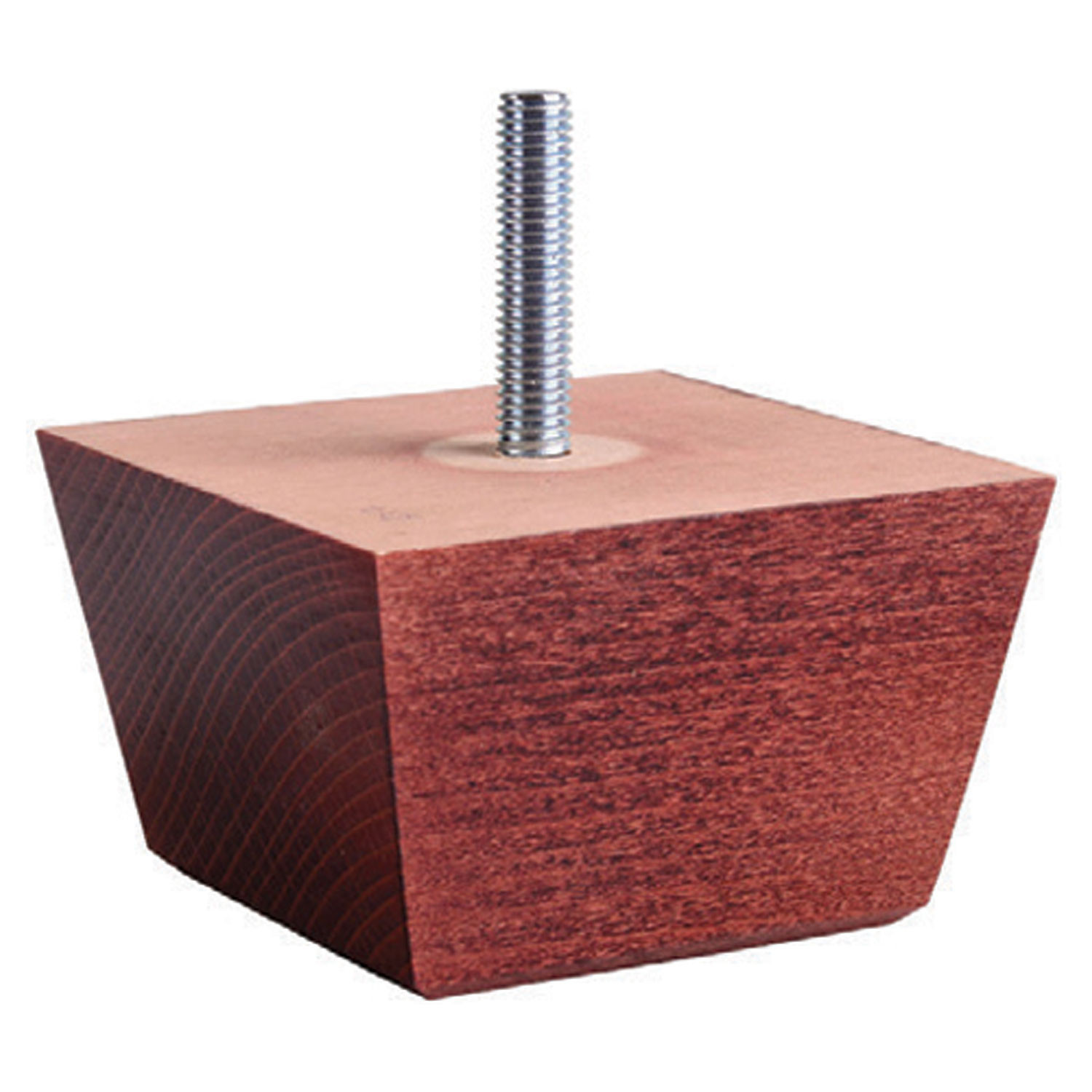 Peter Cook - WF33201 - Mahogany Gloss Wooden Block Foot